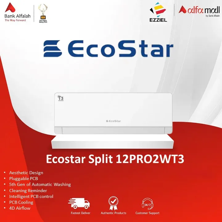 Ecostar ac 12Pr02 1 ton t3